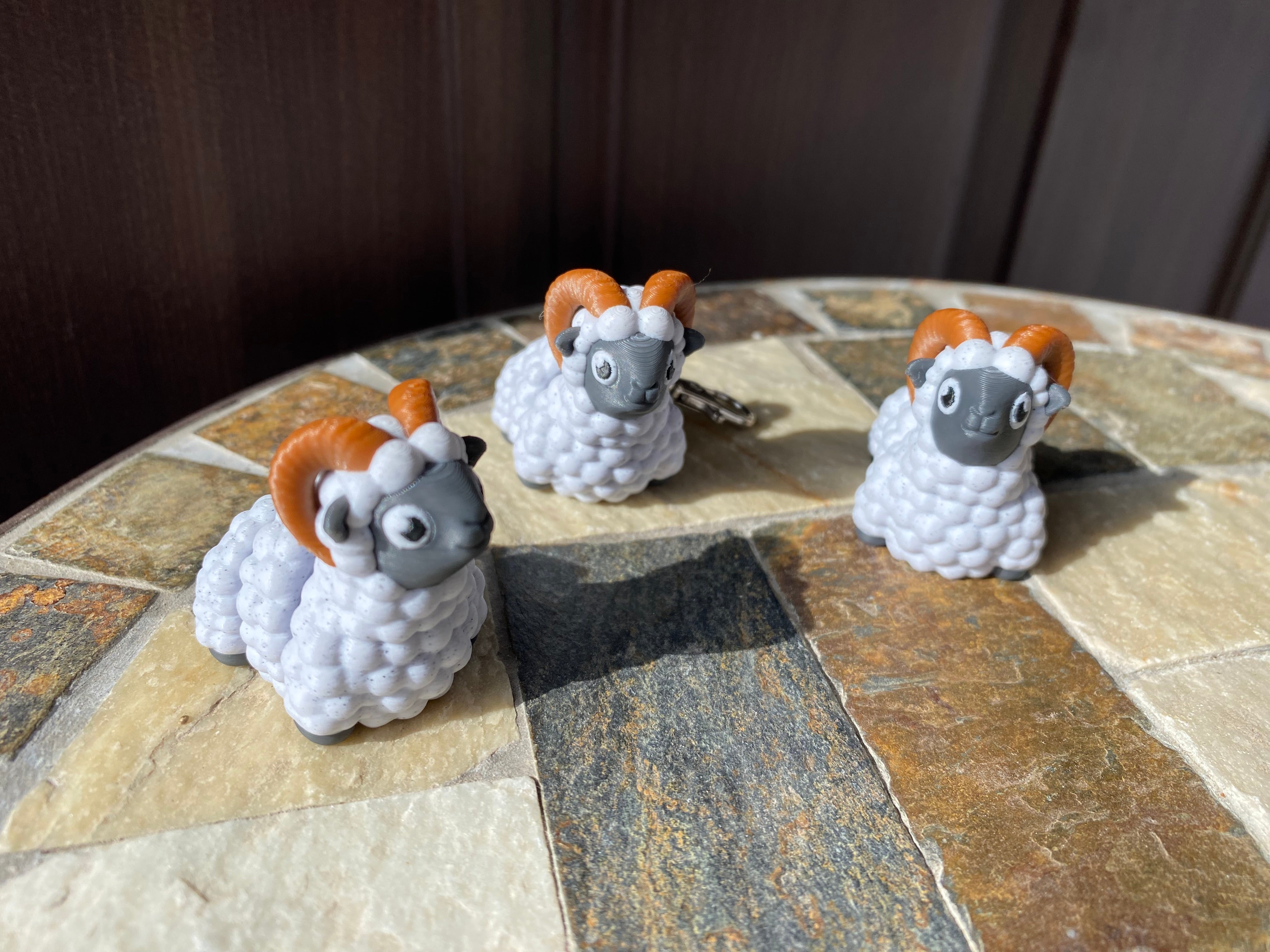 Ram Fidget Toys and Keychains Easter Lamb Sheep Spring – Hometown 3D