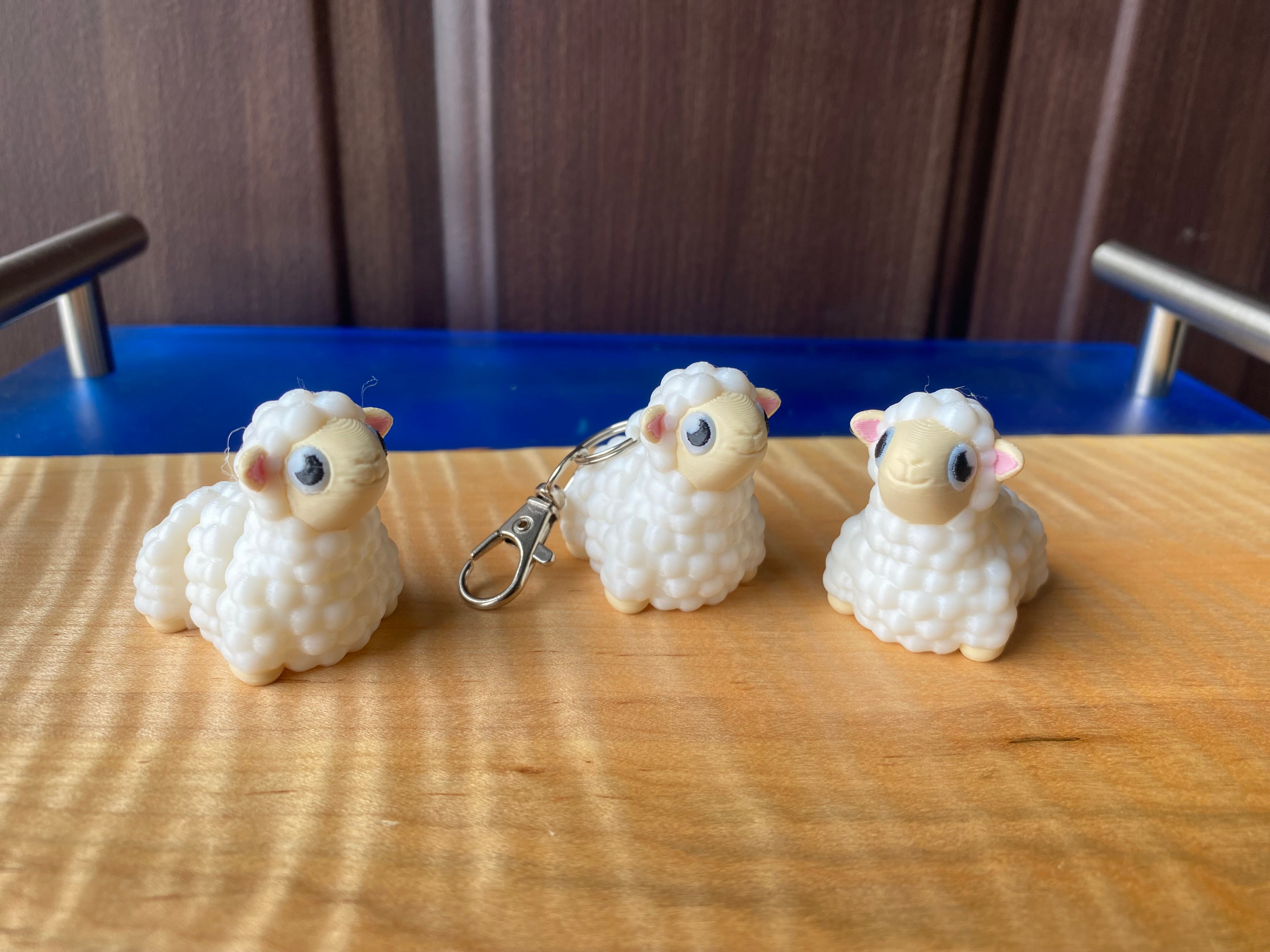 Lamb Fidget Toys and Keychains Easter Lamb Sheep Spring – Hometown 3D